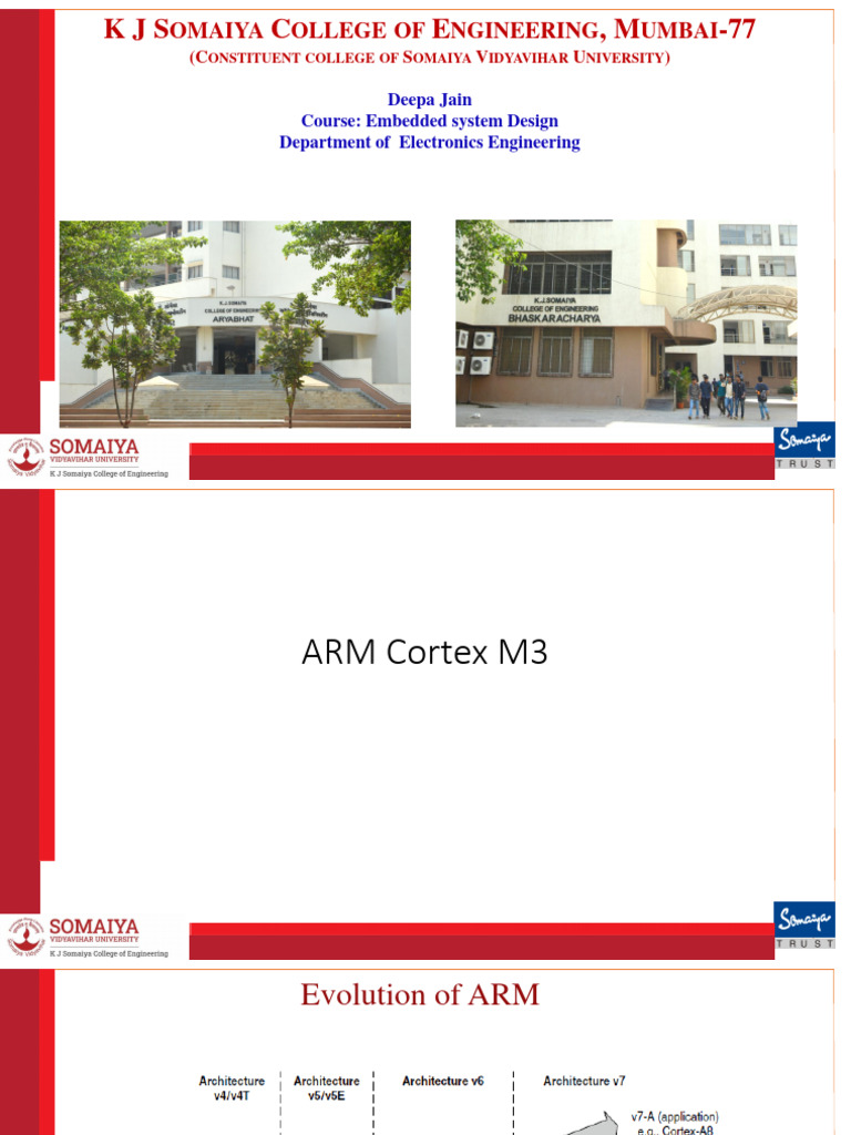 Arm Cortex M3 | PDF | Microcontroller | Embedded System