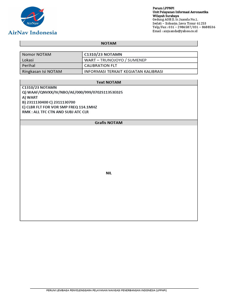 Wart - Calibration FLT | PDF