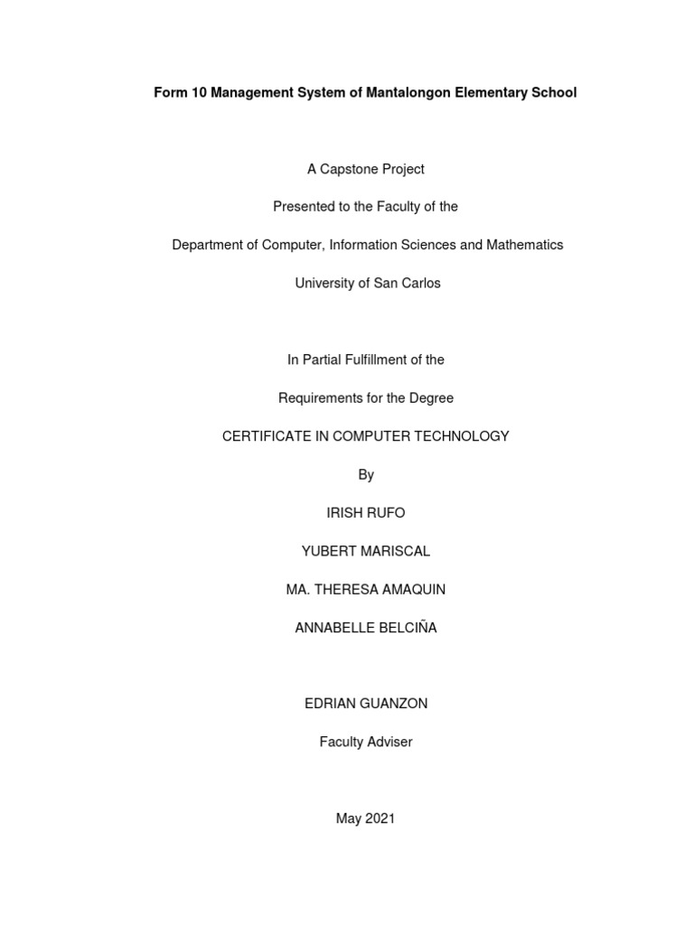 Group7 Final Document | PDF | Software Testing | Databases