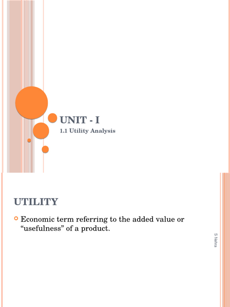 Understanding Utility in Economics | PDF | Utility | Marginal Utility