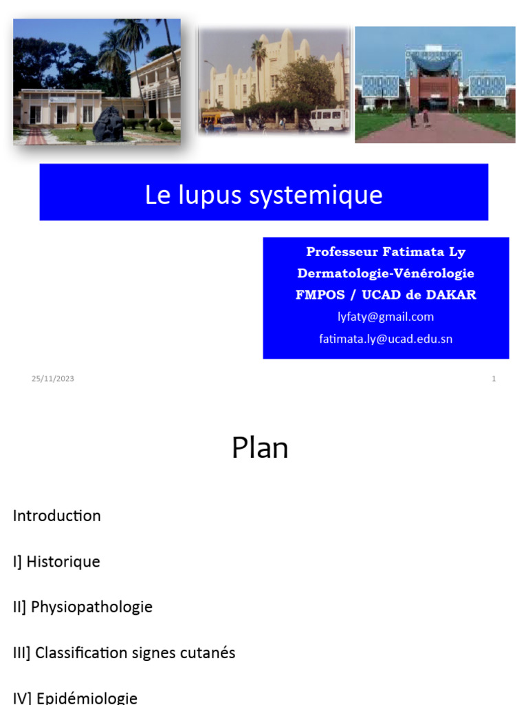 Lupus Systemique Master II | PDF | Biologie | Causes de décès