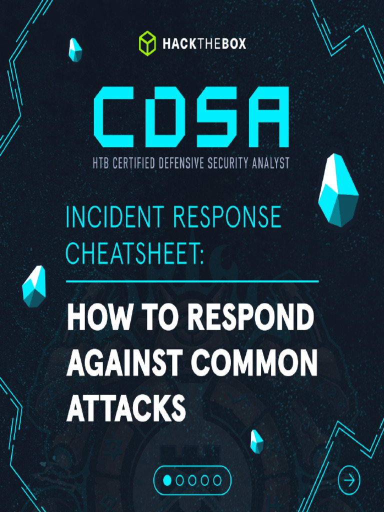 Incident Response Cheatsheet | PDF