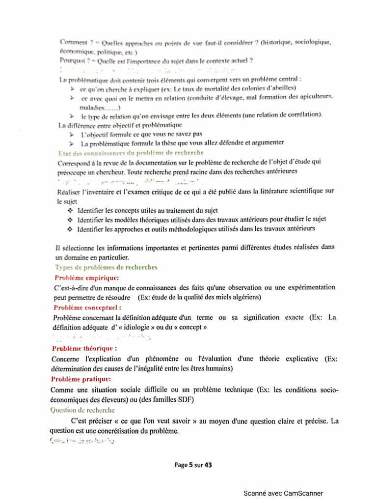 Cour 2 Méthodologie de La Recherche | PDF