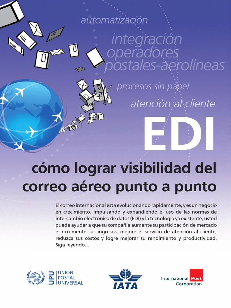 Mensajes Edi | PDF | Correo | aerolíneas