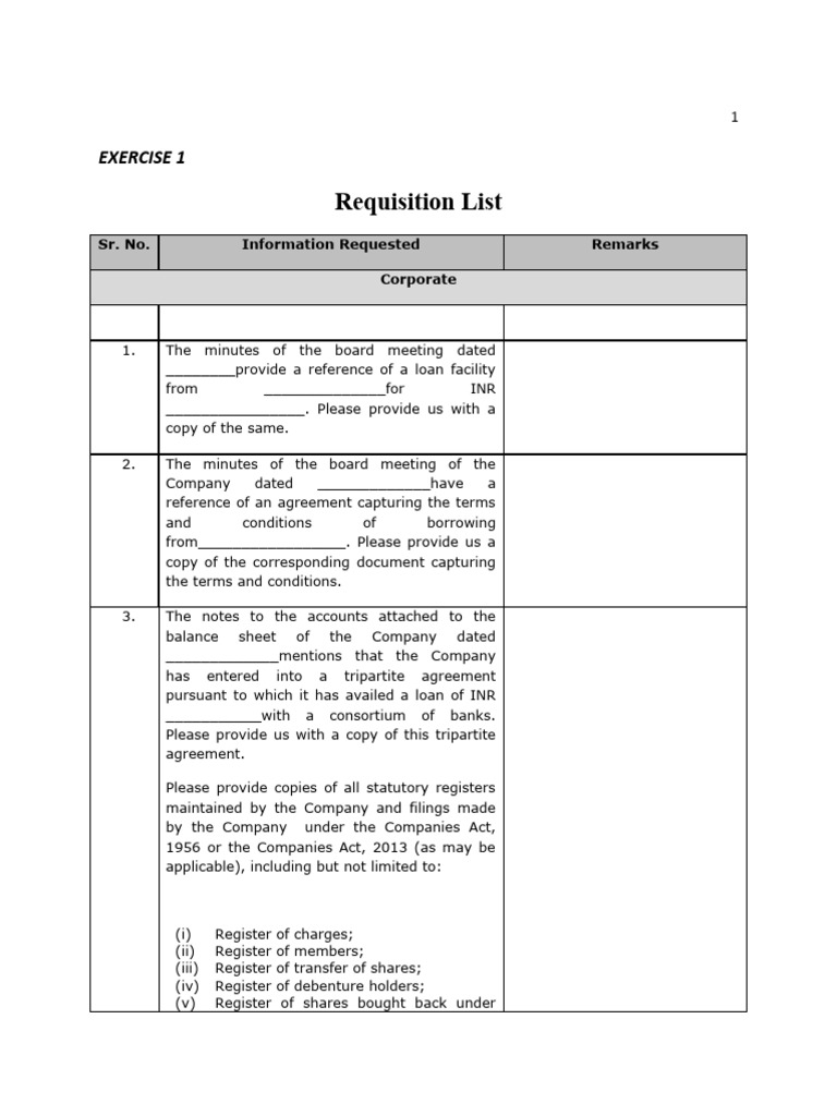 Exercise 2 | PDF | Regulatory Compliance | Board Of Directors