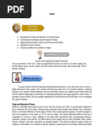 ELEMENTS OF DRAMA and The ONE ACT PLAY | PDF | Play (Theatre) | Tragedy