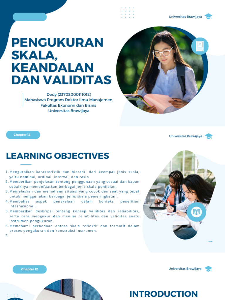 Skala Pengukuran: Keandalan dan Validitas | PDF