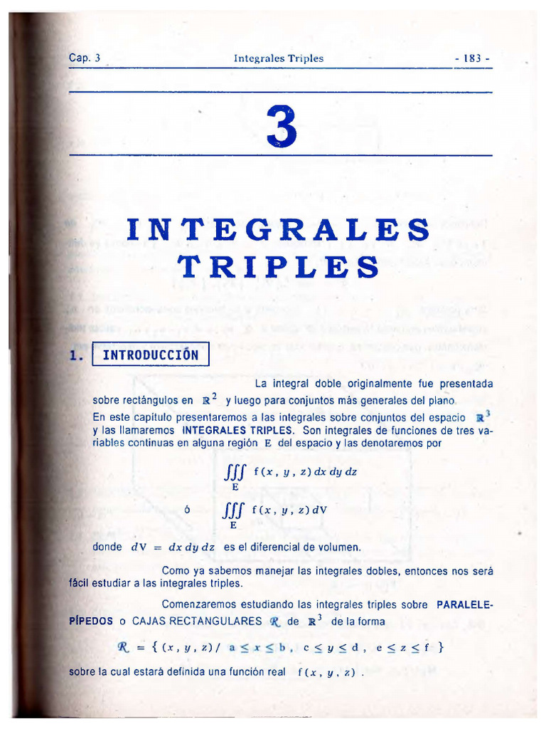 Integrales Triples by Ven - Printerest | PDF