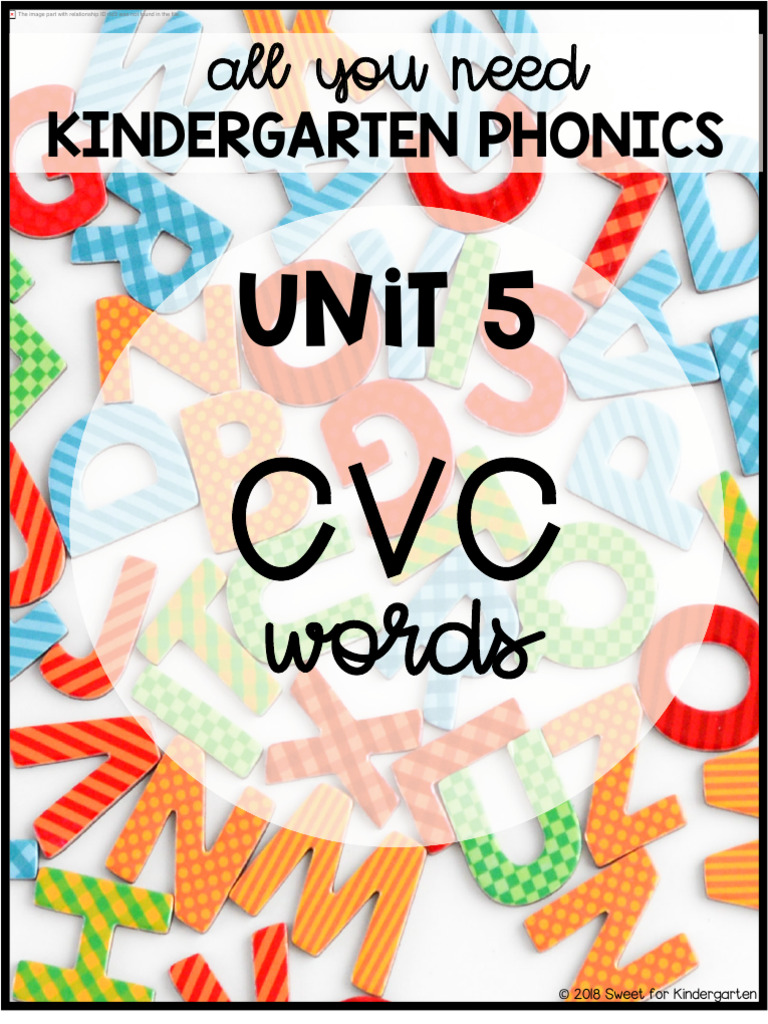Kindergarten CVC Words Curriculum | PDF | Phonics | Syllable