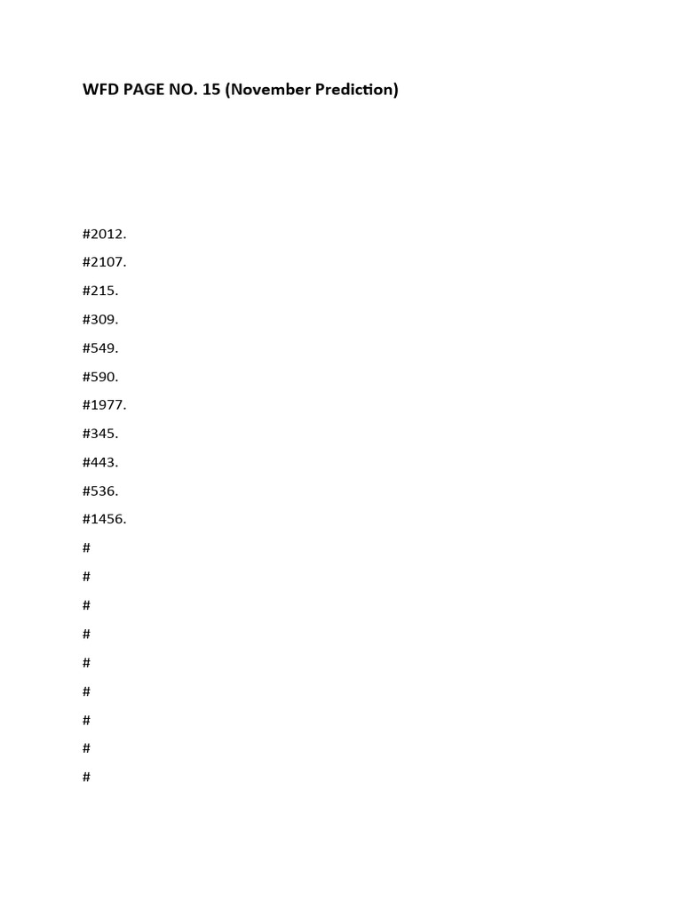 WFD New | PDF | Education Reform