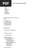 Template Modul Ajar Kurikulum Merdeka | PDF