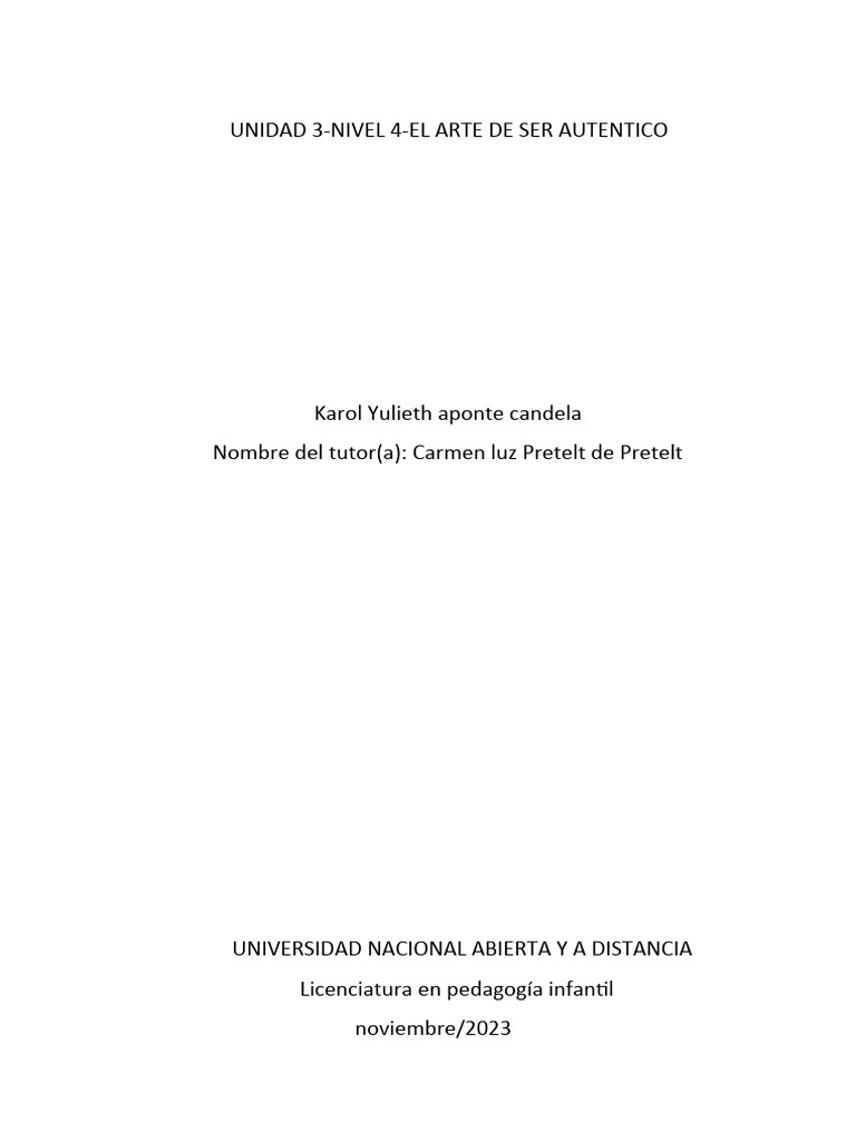El Arte de Ser Auténtico en la Educación | PDF | Aprendizaje | Ciencia ...