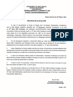 Election Leave Circular | PDF | Government Of India | Social Institutions
