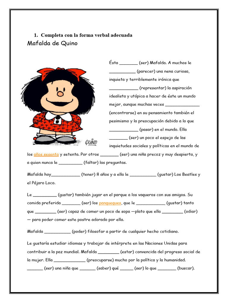 Mafalda y su hermano Guille | PDF