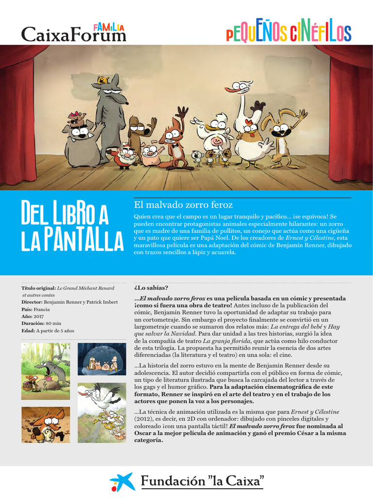 El Malvado Zorro Feroz Spa5 | PDF | Cómics | Cuentos