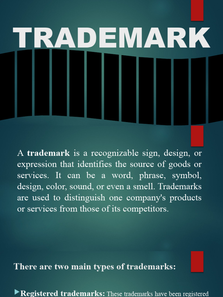 Trademark | PDF | Finance & Money Management | Computers