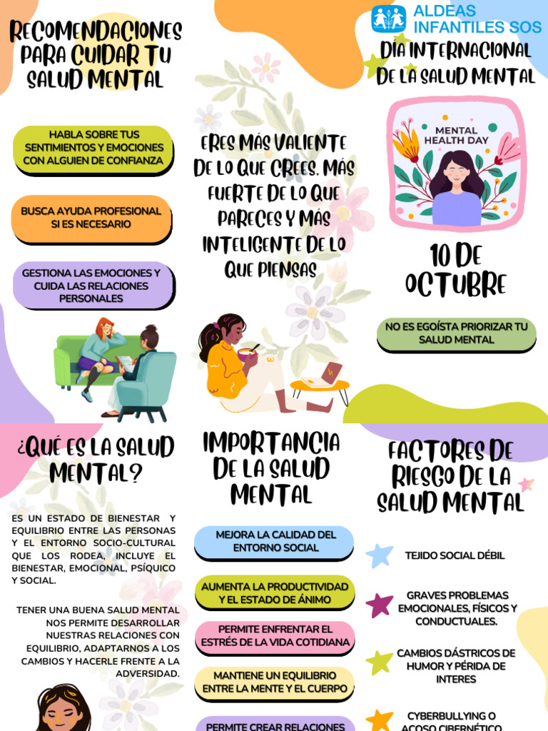 Triptico 2 | PDF | Salud mental | Las emociones