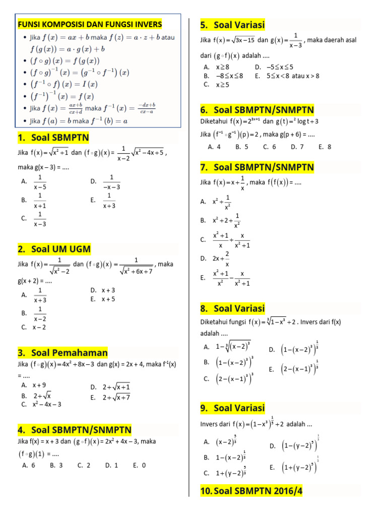 Materi Pendalaman Matdas-Komposisi FS | PDF