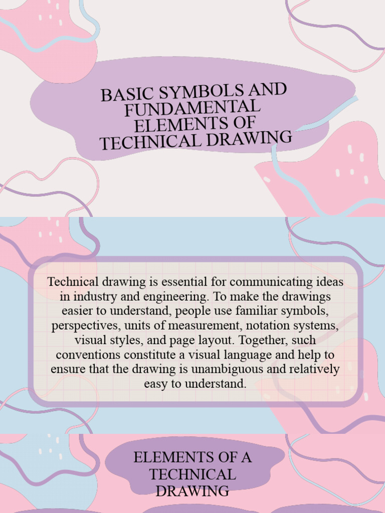 Technical Drawing Symbols Guide | PDF | Computing | Information Science