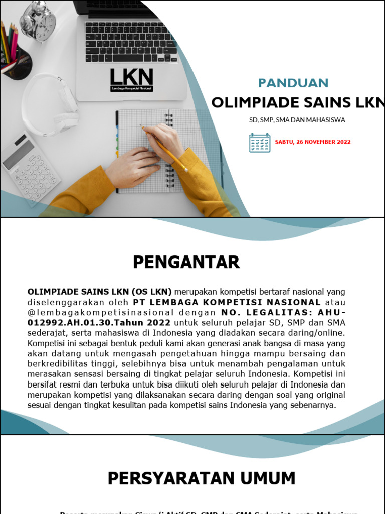 Juknis Osl 2022 | PDF