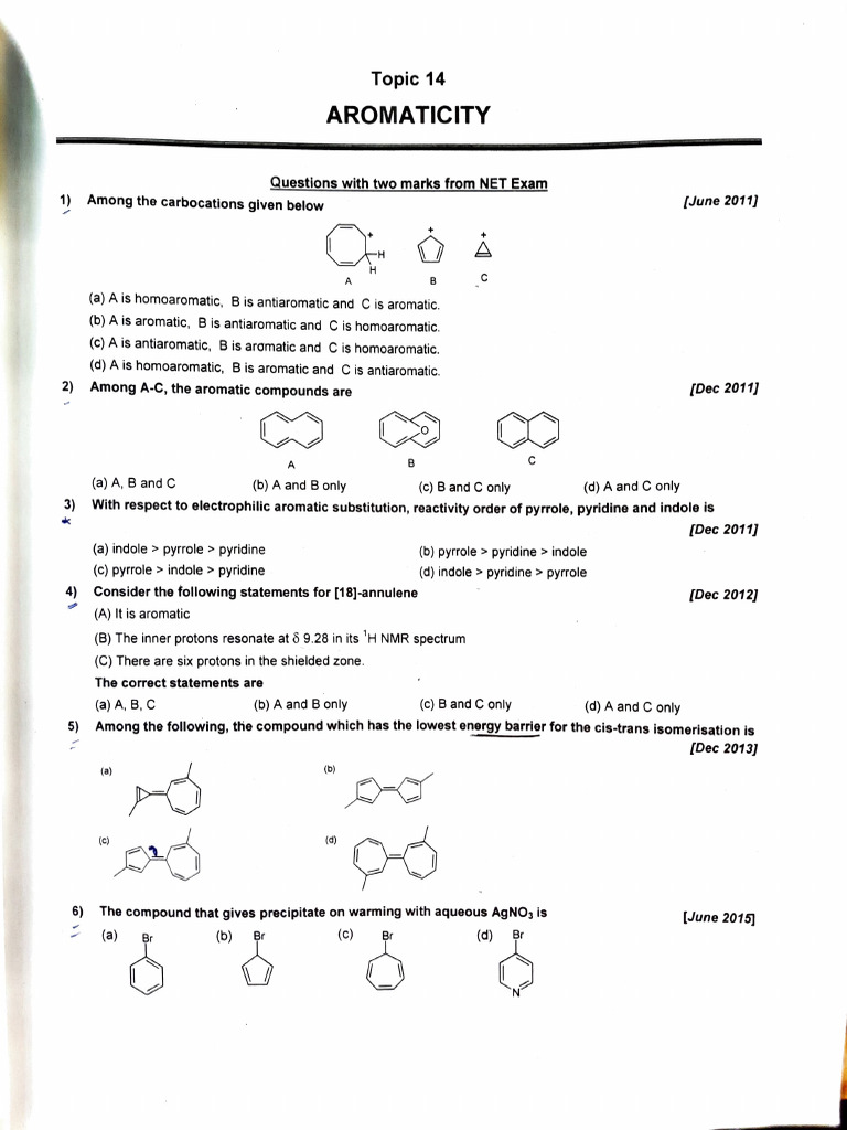 Aromaticity | PDF | Aromaticity | Pyridine