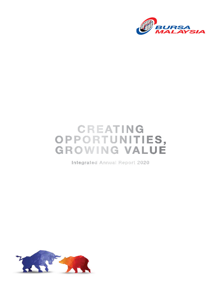 Integrated Annual Report 2020-Bursa Malaysia Berhad | PDF | Securities ...