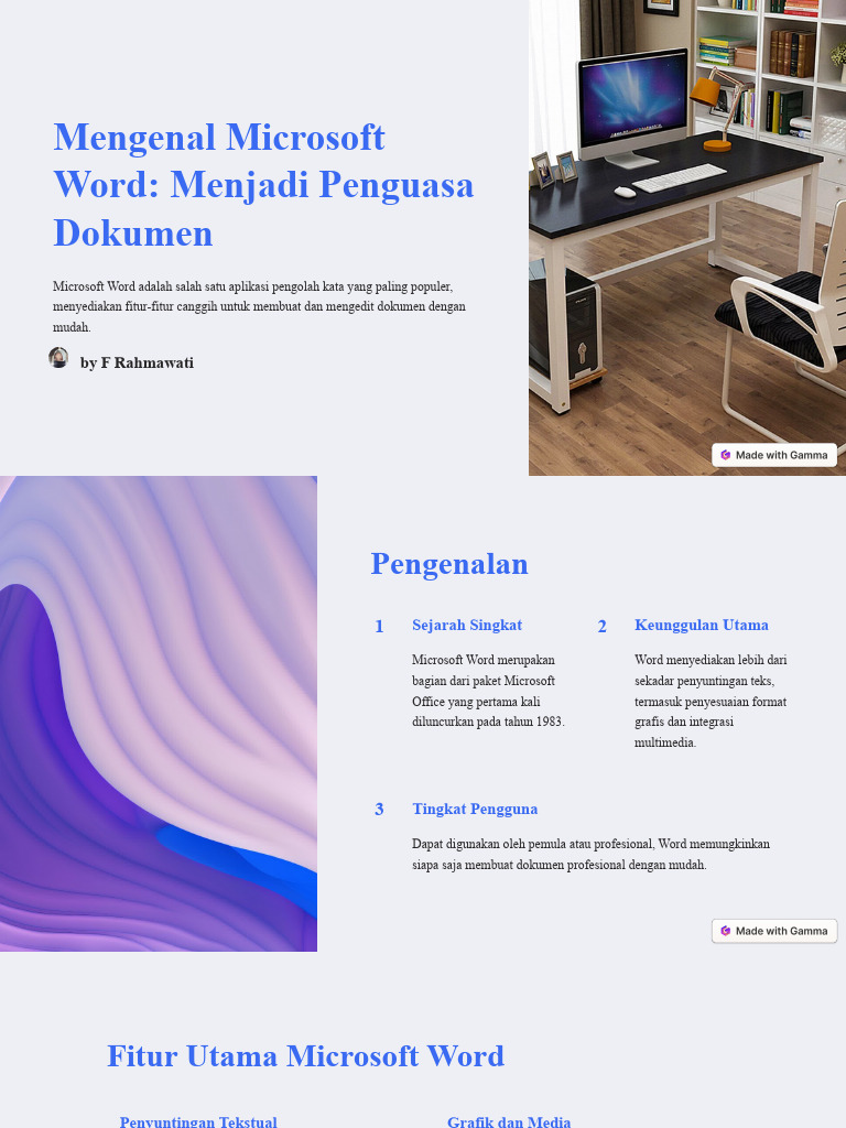 Mengenal Microsoft Word Menjadi Penguasa Dokumen | PDF