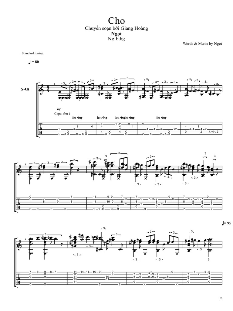 cho | PDF | Guitar Family Instruments | Necked Lutes