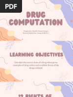 Sample Drug Computation | PDF
