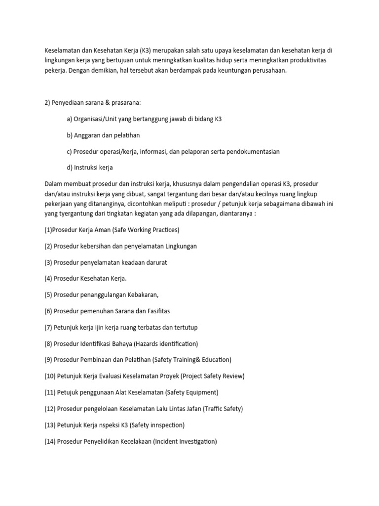 Keselamatan Dan Kesehatan Kerja K Yudiii | PDF | Teknologi & Rekayasa