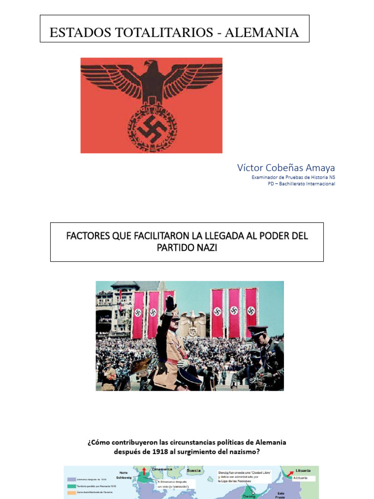 LLegada y Consolidación Al Poder de Hitler - PDF | PDF | Alemania nazi ...