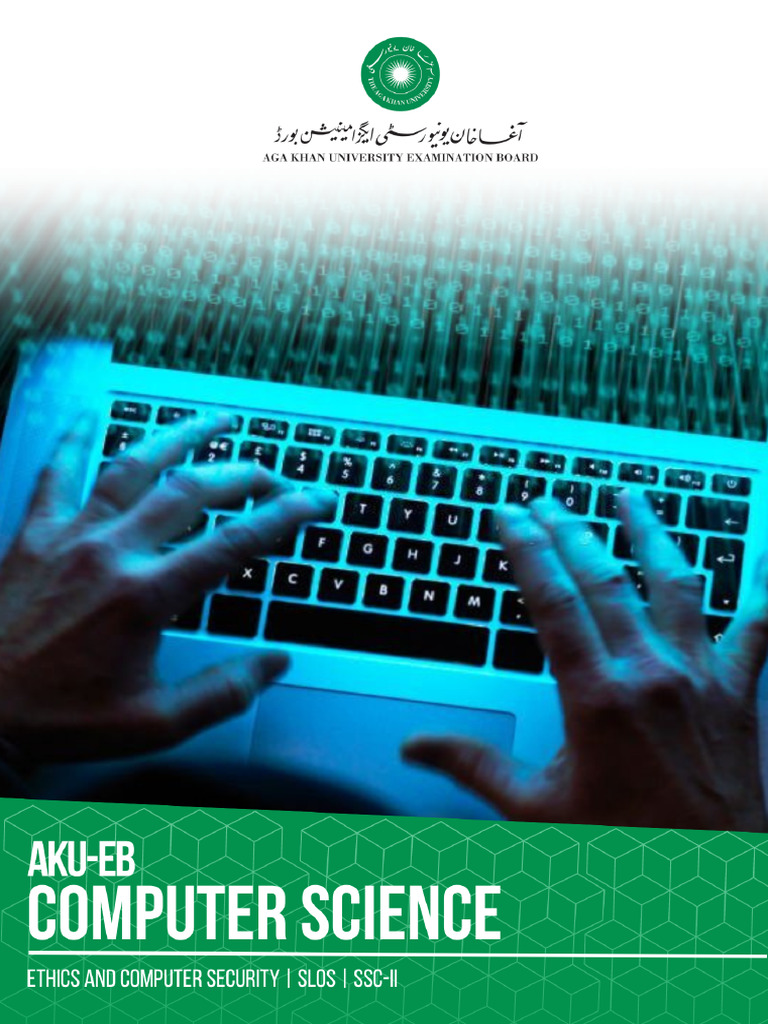AKU-EB SSC-II Computer Science Hacking and Computer Security | PDF | Security Hacker | Malware