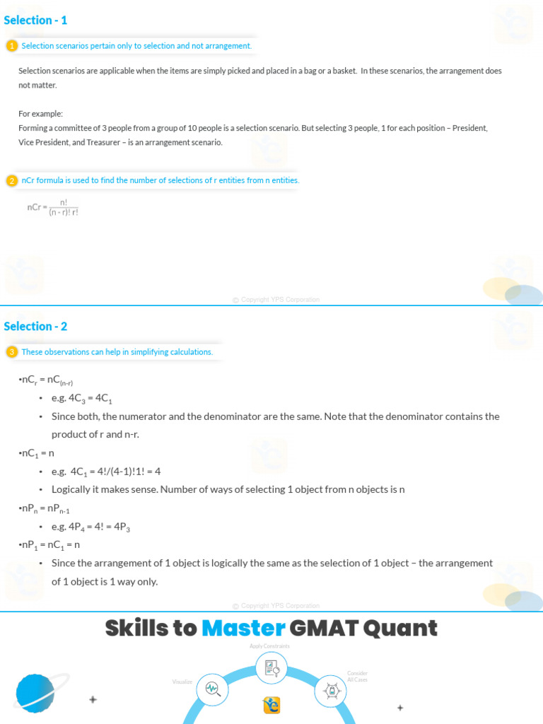 Selection Summary | PDF