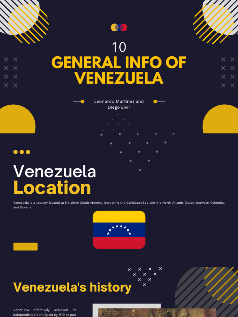 10 General Information of Venezuela | PDF | Venezuela | Colombia