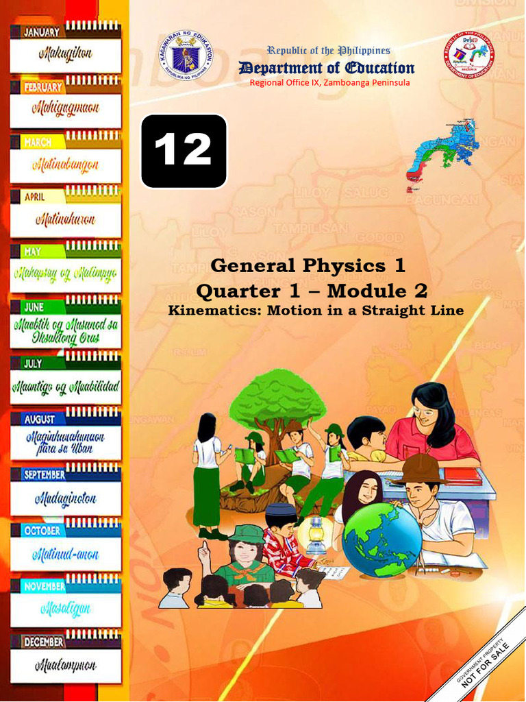 Generalphysics1 - q1 - Mod2 - Kinematics Motion in A Straight Line - v1 ...