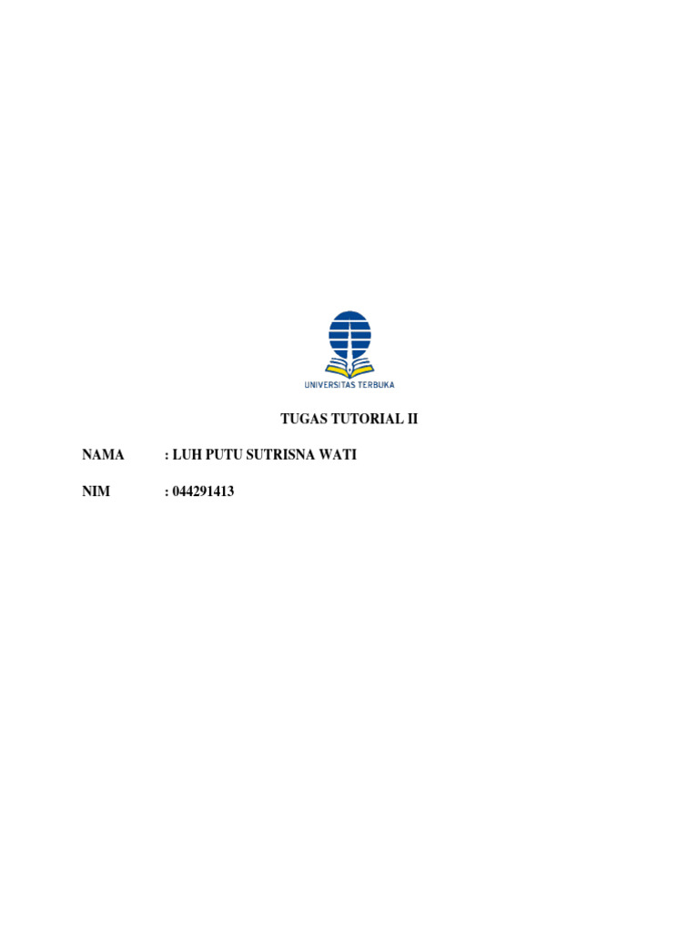 Tugas 2 Agama Hindu Luh Putu Sutrisna Wati | PDF | Sains & Matematika