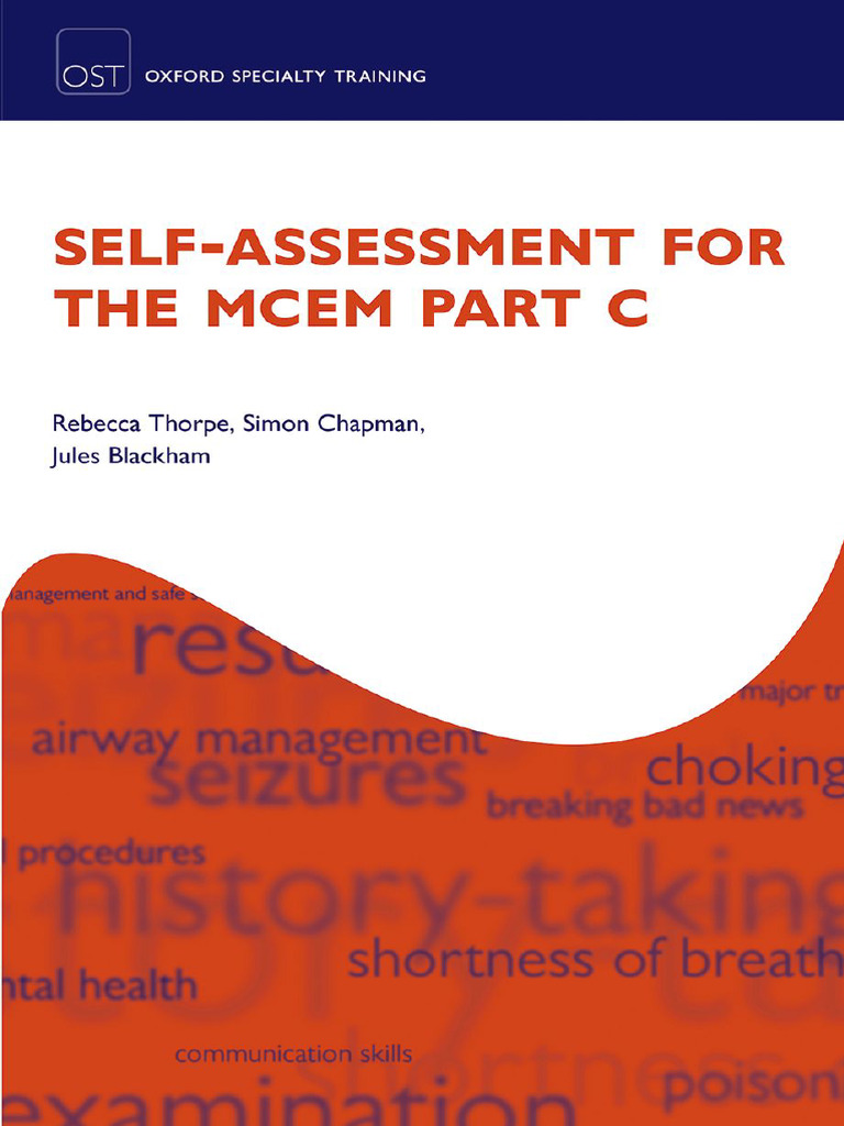 Self Assessment For The MCEM Part C | PDF | Cardiopulmonary ...