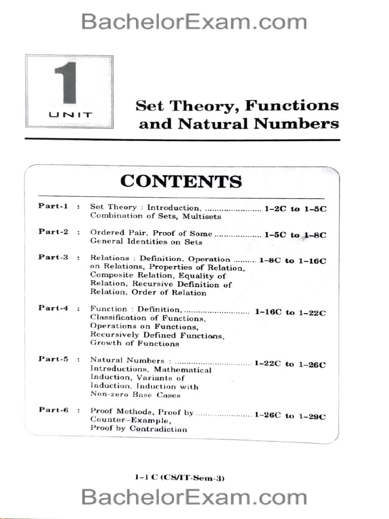 Discrete Structure - Theory of Logics (Ful PDF) - Watermark - Watermark - Removed - 2 | PDF ...