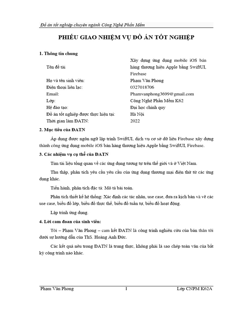 DATN 1721050390 Pham Van Phong Final | PDF