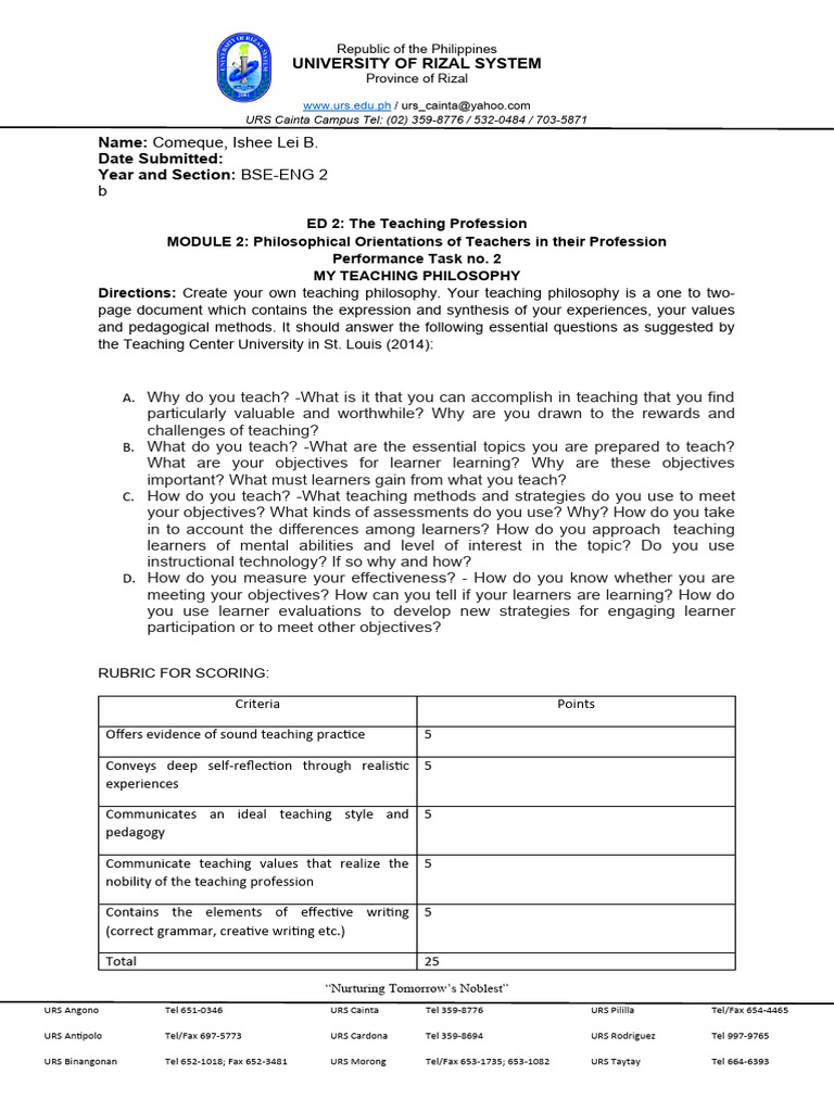 PT No.2 | PDF | Learning | Teaching Method