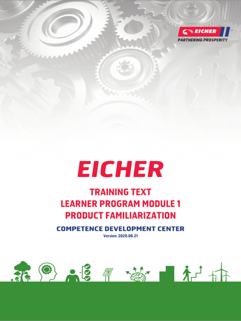 Learner M1 English Product Familiarization Training Text | PDF | Truck | Axle