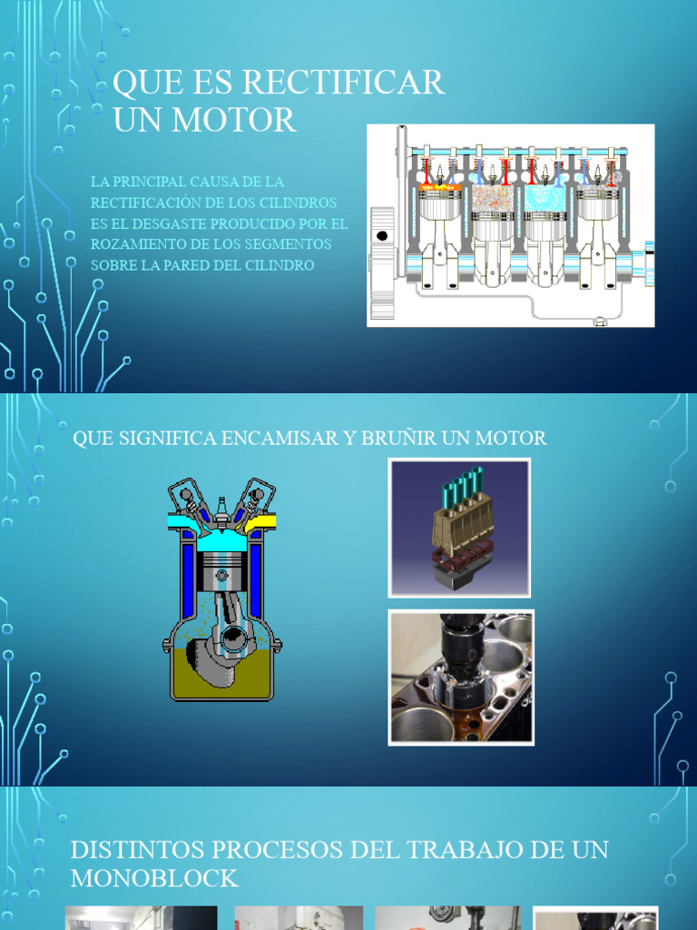 Rectificado de Motores AREA DE CILINDROS | PDF | Pistón | Cilindro (motor)