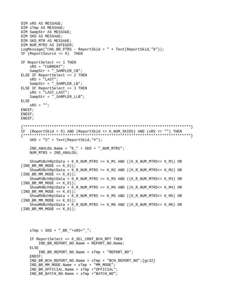 Script Batch Report | PDF Script Batch Report | PDF