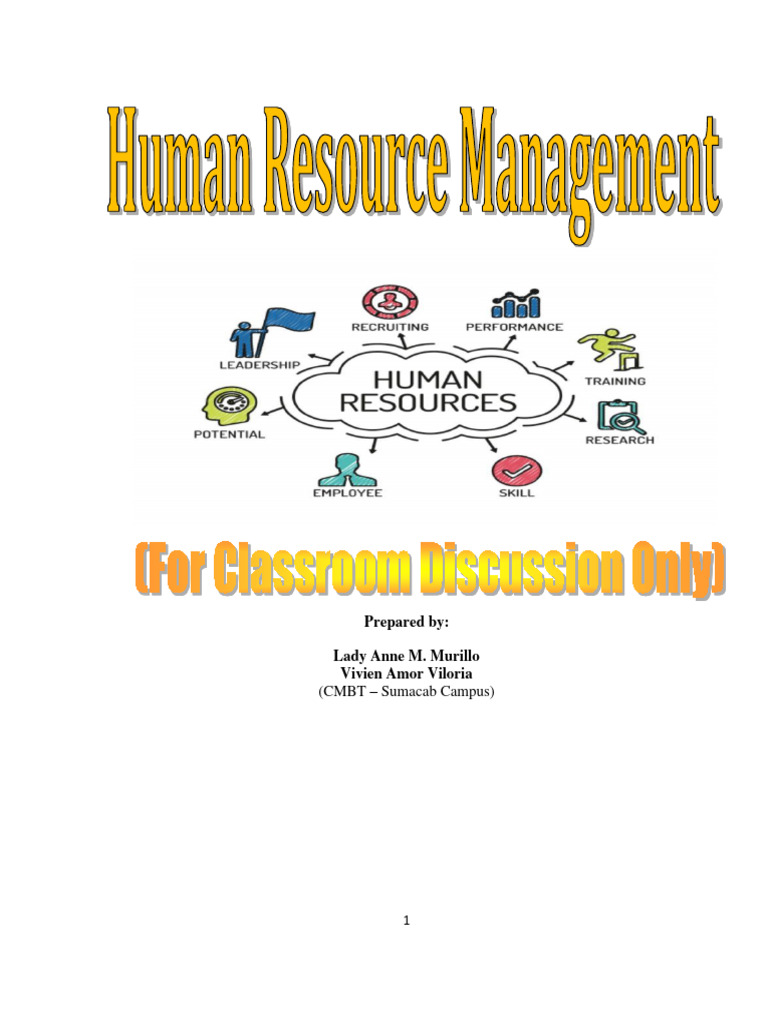 Human Resource Management Overview | PDF | Human Resource Management ...