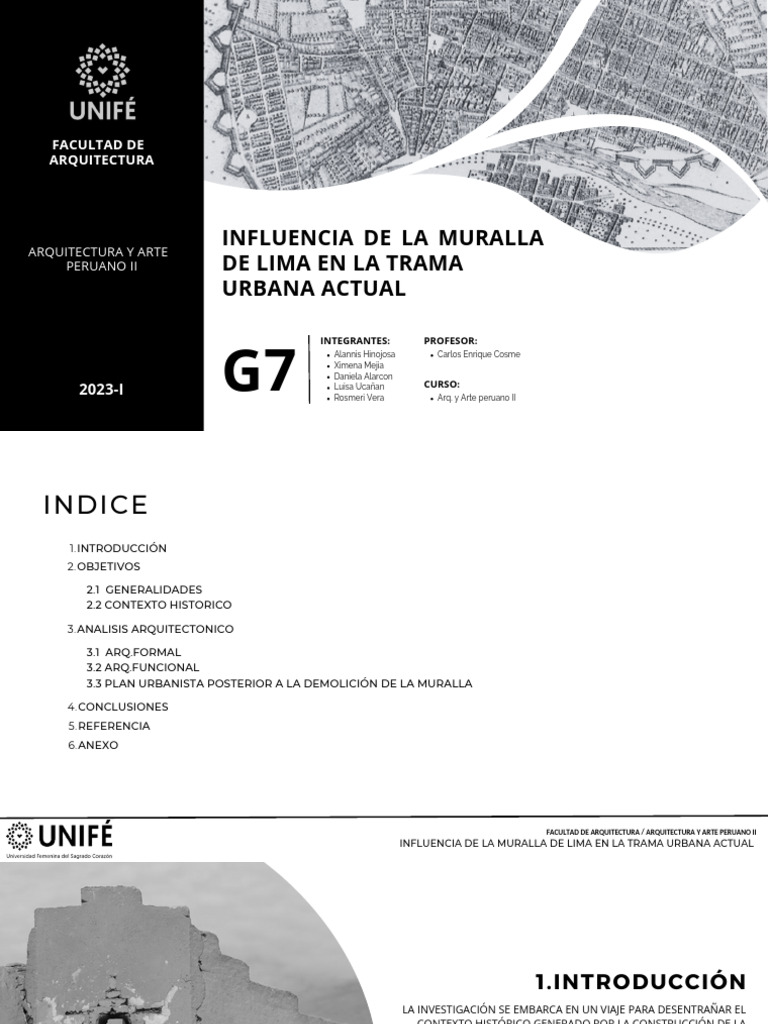 Muralla de Lima - G7 | PDF | Lima | Perú