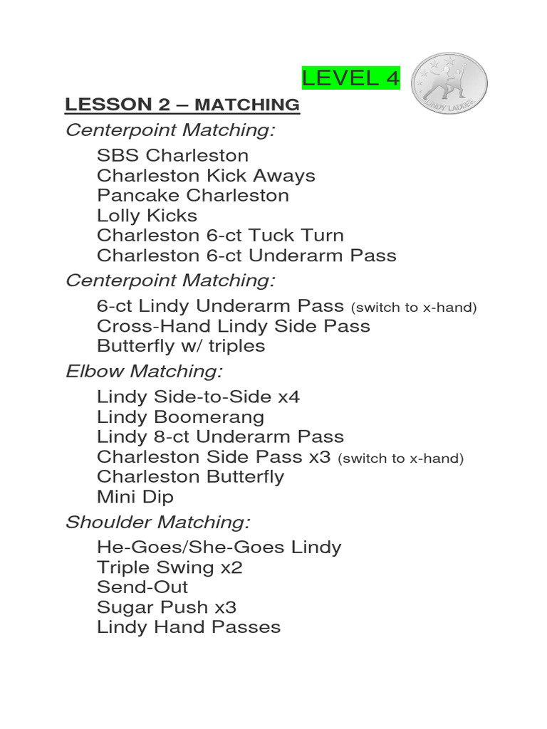 Level 4 | PDF | Performing Arts | Entertainment