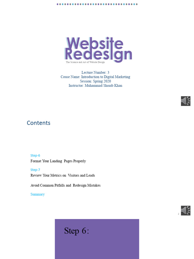 Website Redesign 3 | PDF | Web Design | Cyberspace