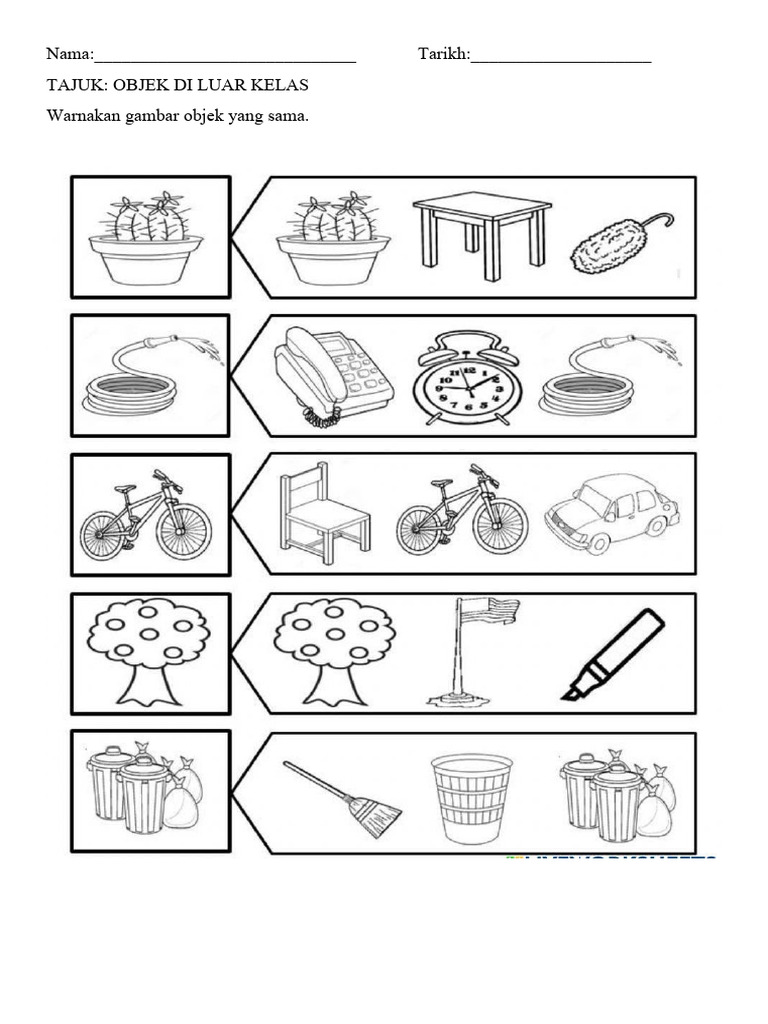 Warnakan Objek Luar Kelas | PDF
