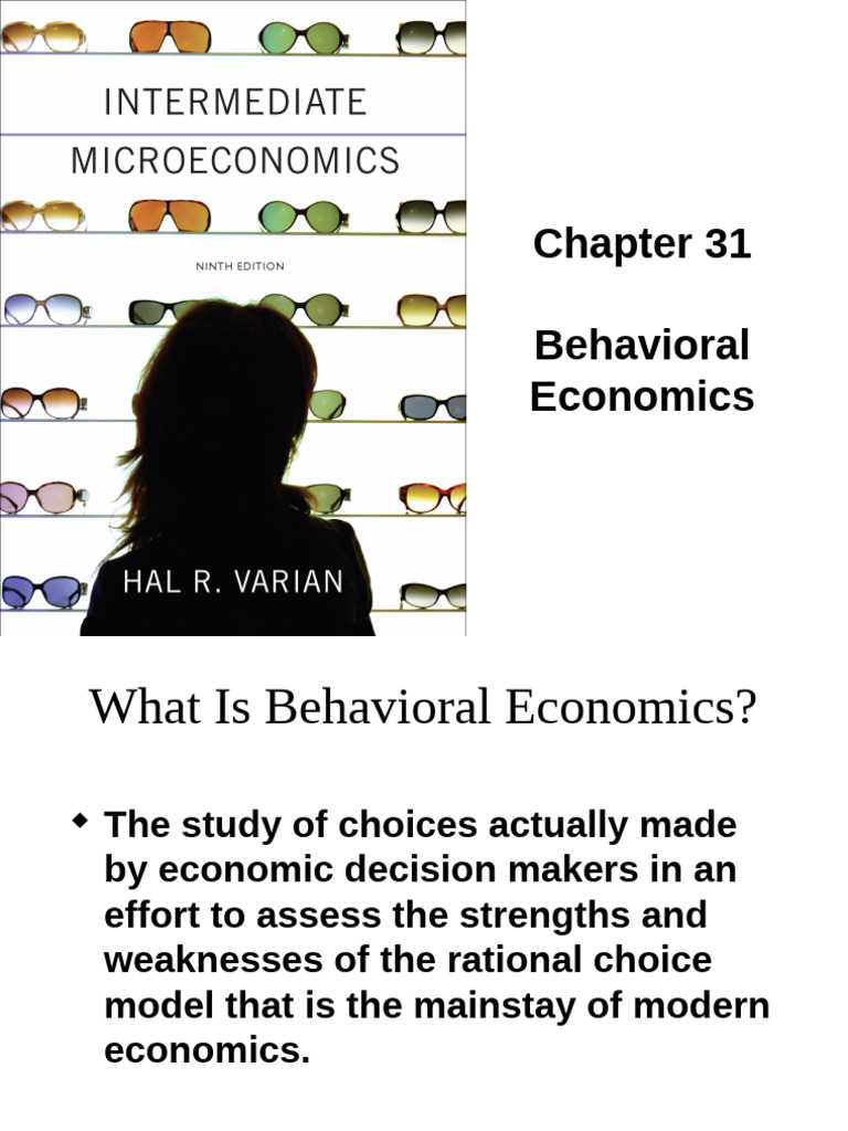 Understanding Behavioral Economics | PDF | Behavioral Economics | Economics