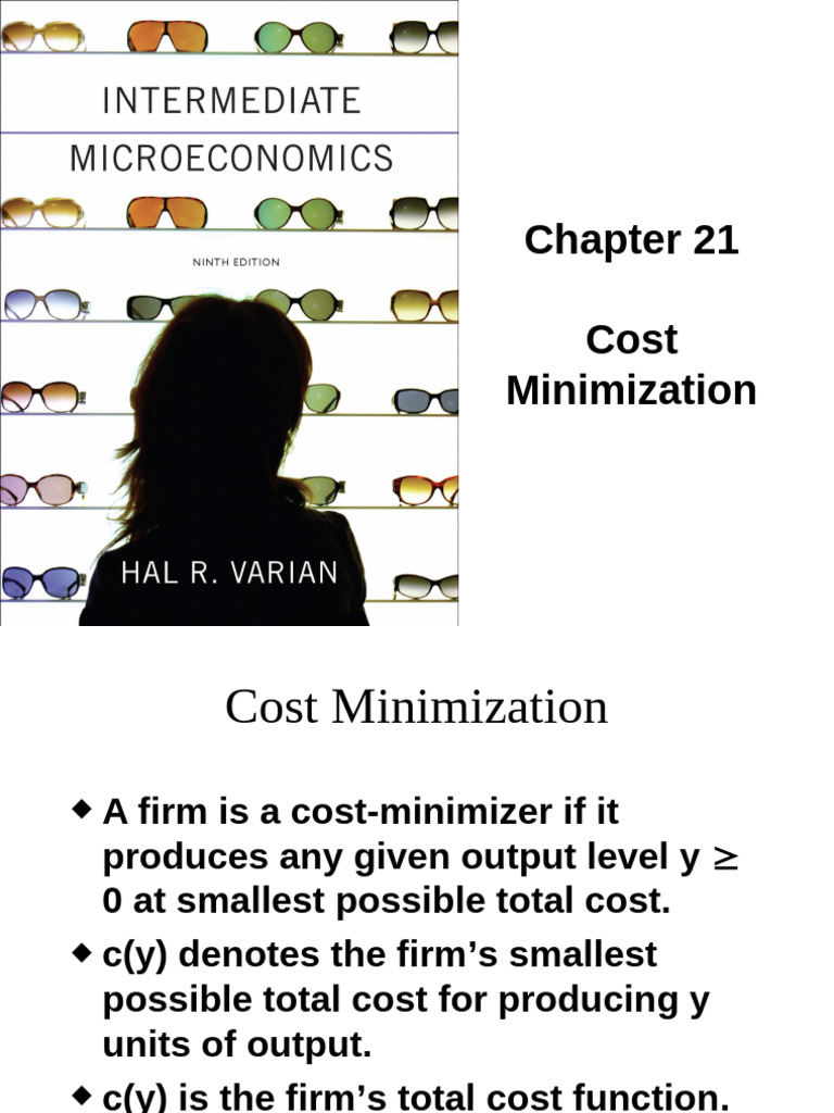 Varian9e LecturePPTs Ch21 | PDF | Business Economics | Applied Mathematics